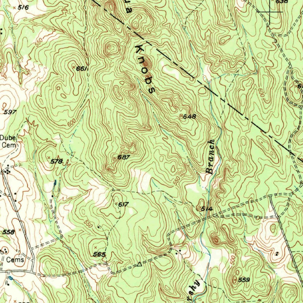 Lexington, TX (1948, 62500-Scale) Map by United States Geological ...