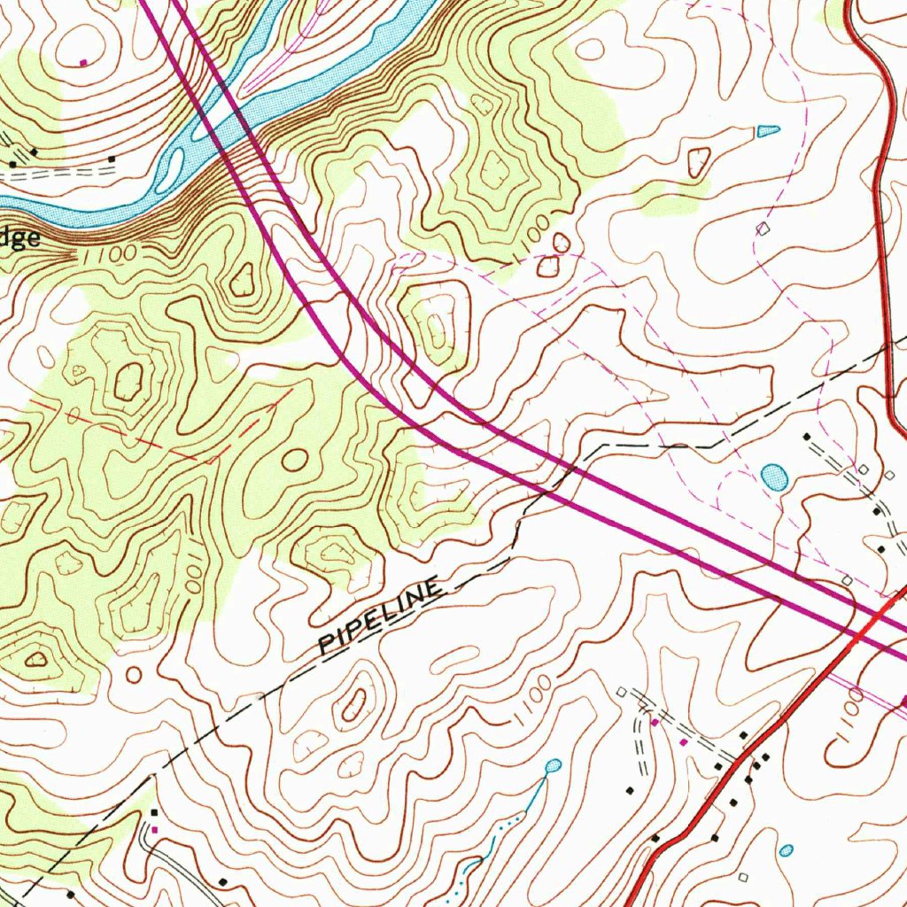 Lexington, VA (1967, 24000-Scale) Map by United States Geological ...