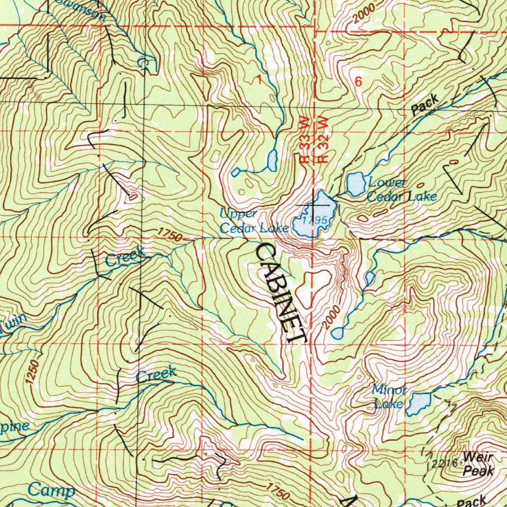 Libby, MT (1978, 100000-Scale) Map by United States Geological Survey ...