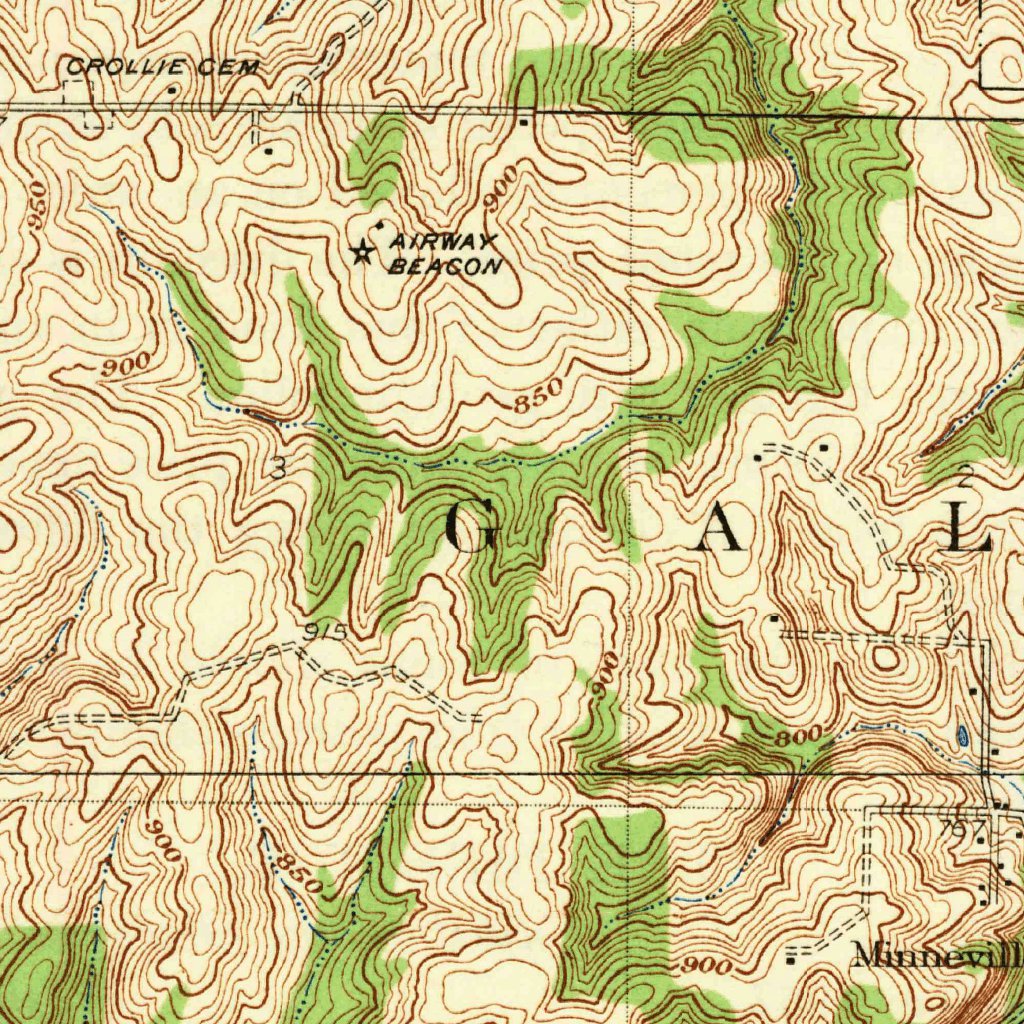 Liberty, MO (1940, 31680-Scale) Map by United States Geological Survey ...