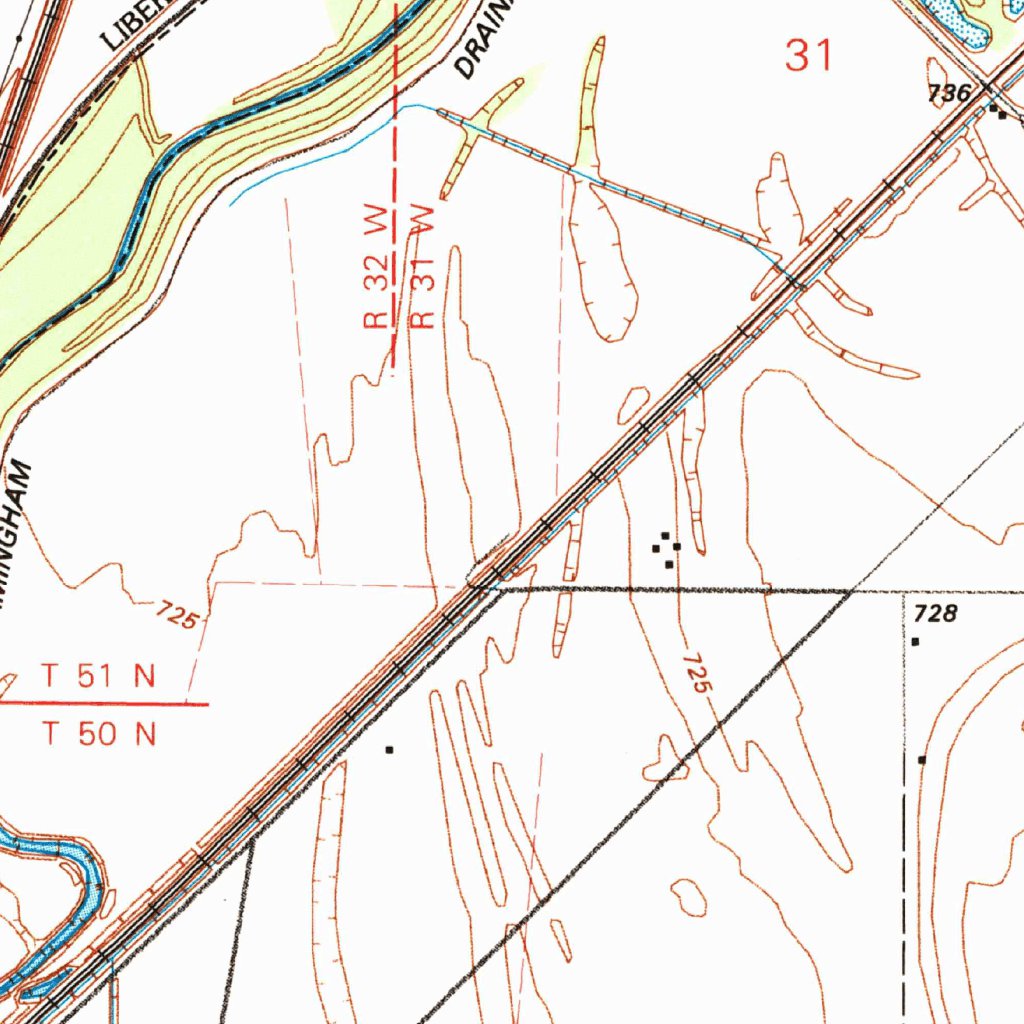 Liberty, MO (1990, 24000-Scale) Map by United States Geological Survey ...