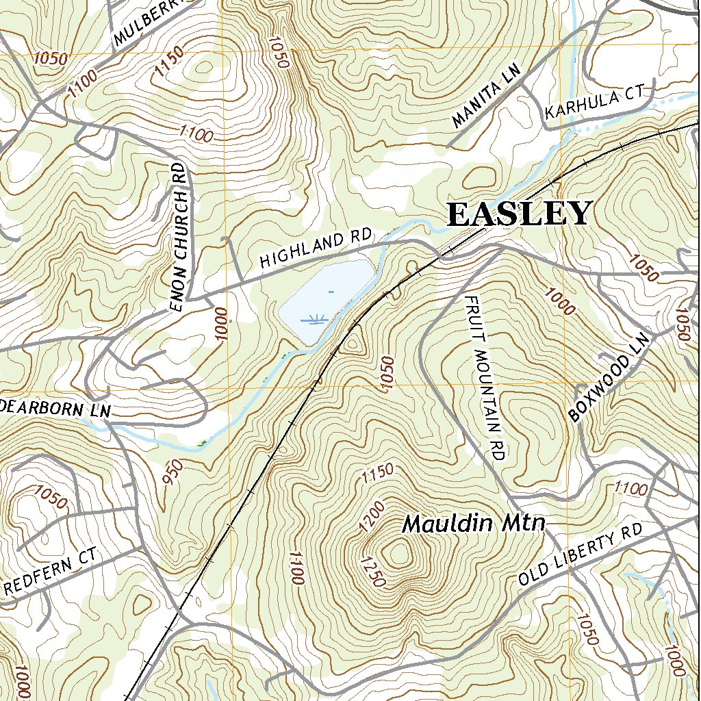 Liberty, SC (2020, 24000-Scale) Map by United States Geological Survey ...