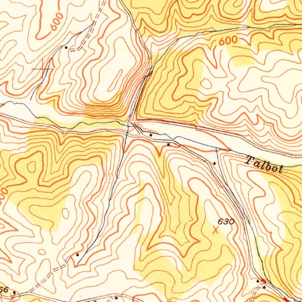 Libertytown, MD (1950, 24000-Scale) Map by United States Geological ...