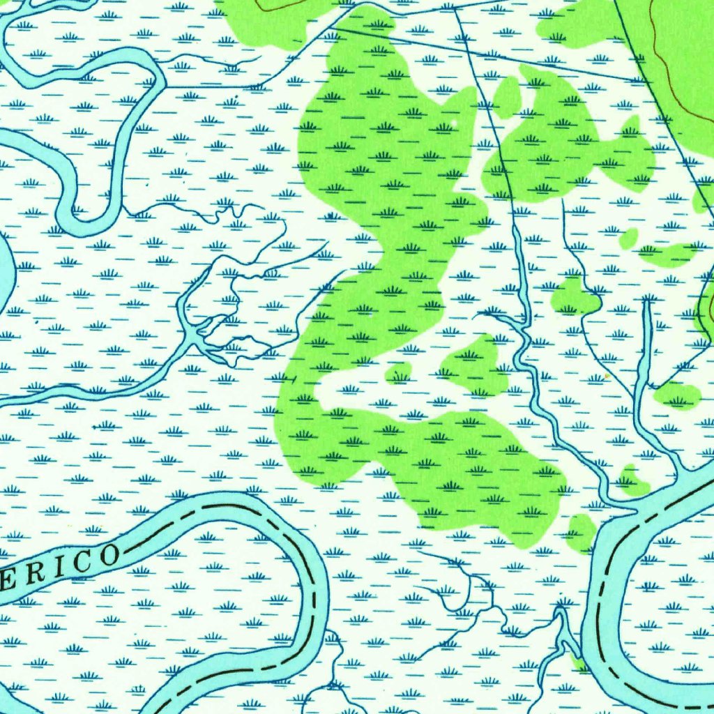 Limerick SE, GA (1958, 24000-Scale) Map by United States Geological ...