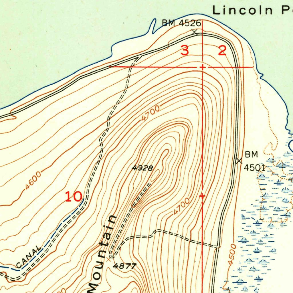 Lincoln Point, UT (1952, 24000-Scale) Map by United States Geological ...