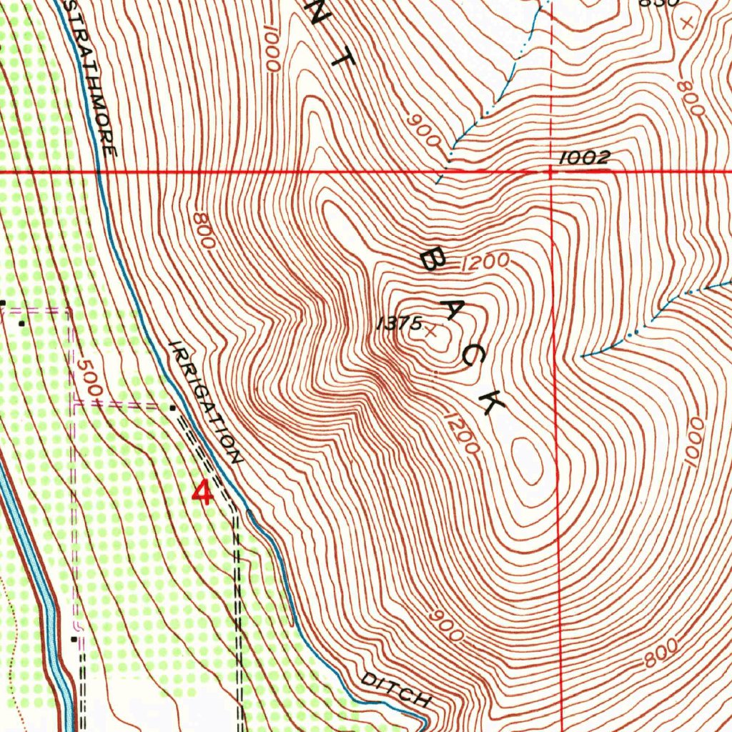 Lindsay, CA (1951, 24000-Scale) Map by United States Geological Survey ...