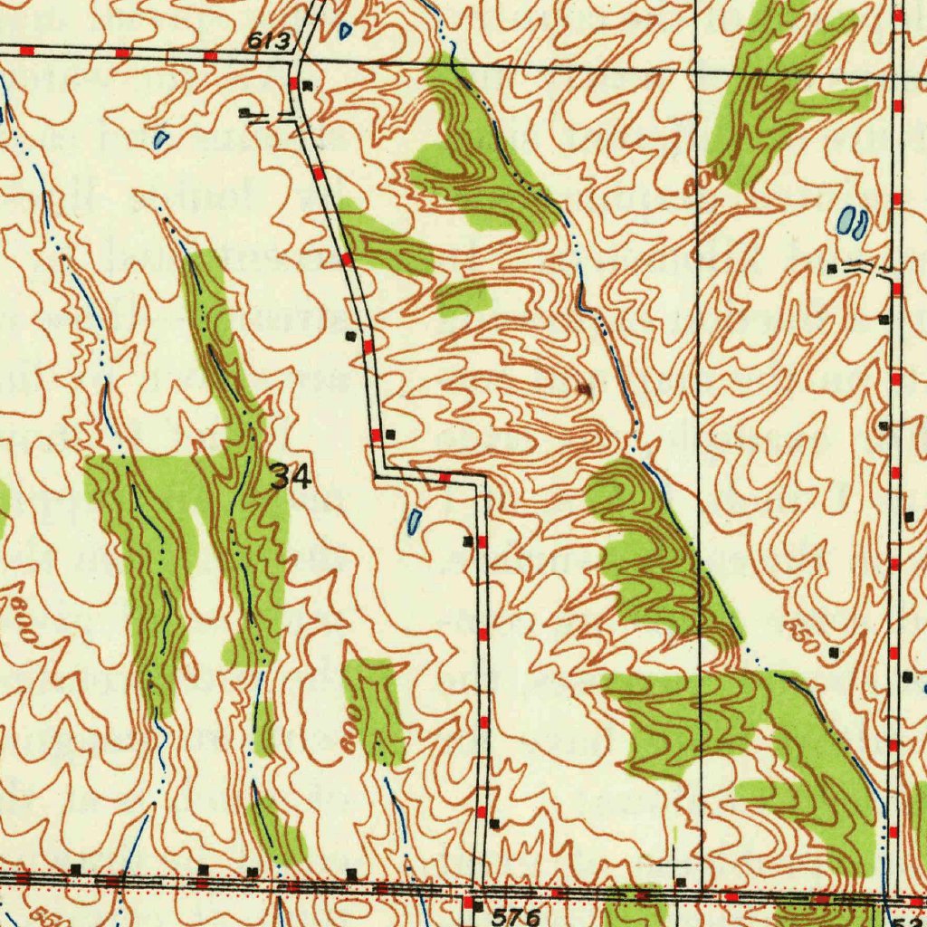 Linton, IN (1947, 24000-Scale) Map by United States Geological Survey ...