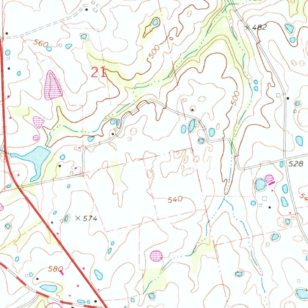 Lithium, MO-IL (1970, 24000-Scale) Map by United States Geological ...