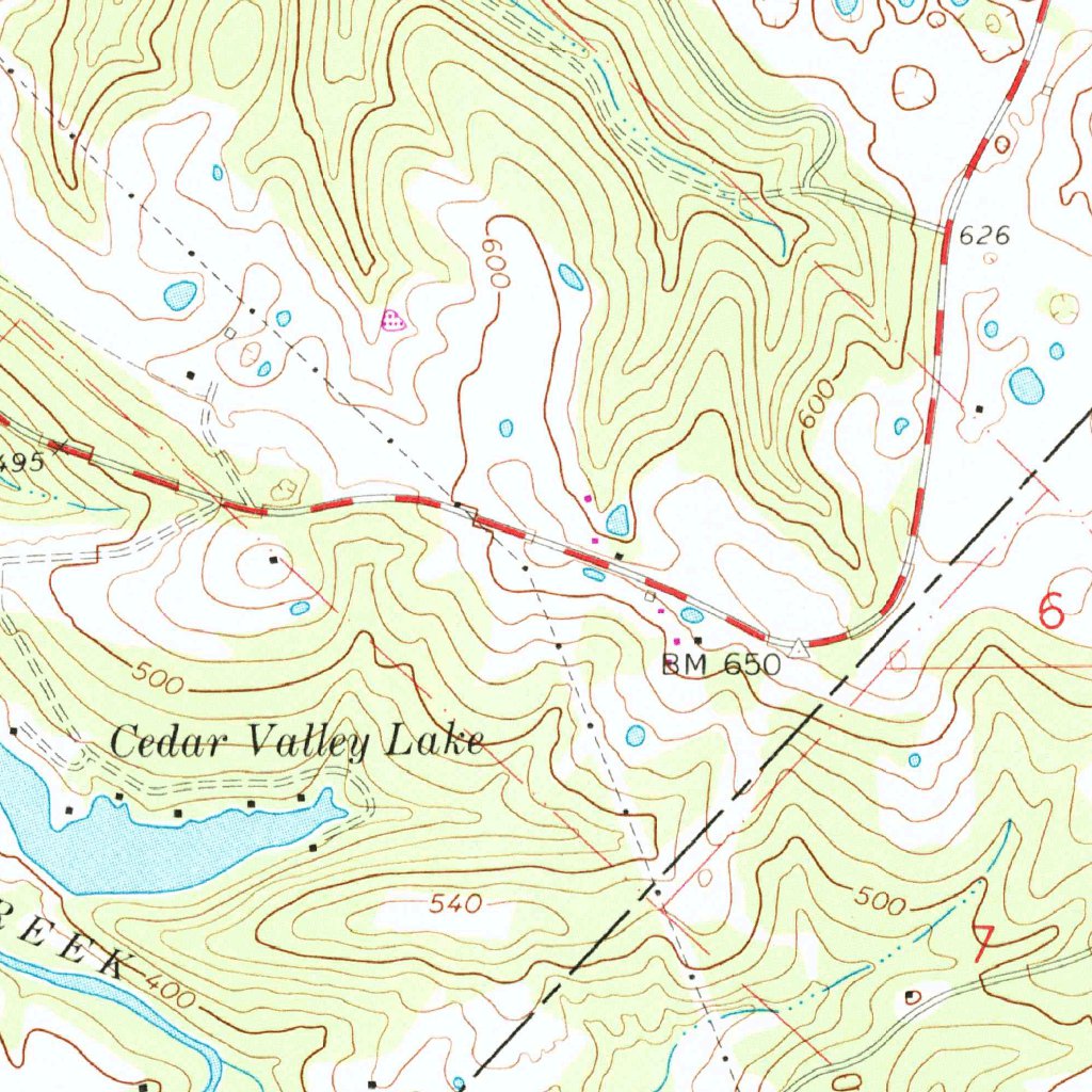 Lithium, MO-IL (1970, 24000-Scale) Map by United States Geological ...
