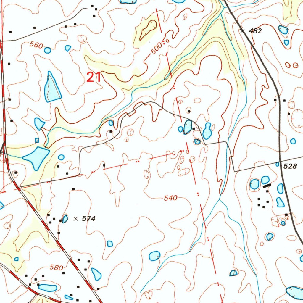 Lithium, MO-IL (1993, 24000-Scale) Map by United States Geological ...