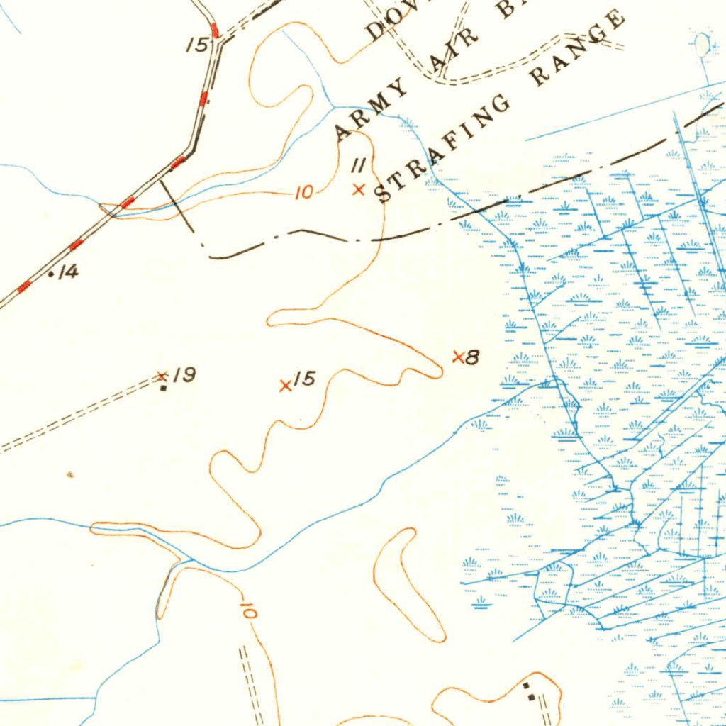 Little Creek, DE (1949, 24000-Scale) Map by United States Geological ...