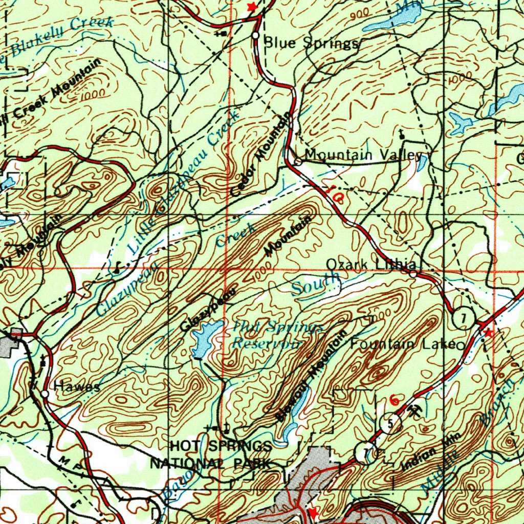 Little Rock, AR (1955, 250000-Scale) Map by United States Geological ...