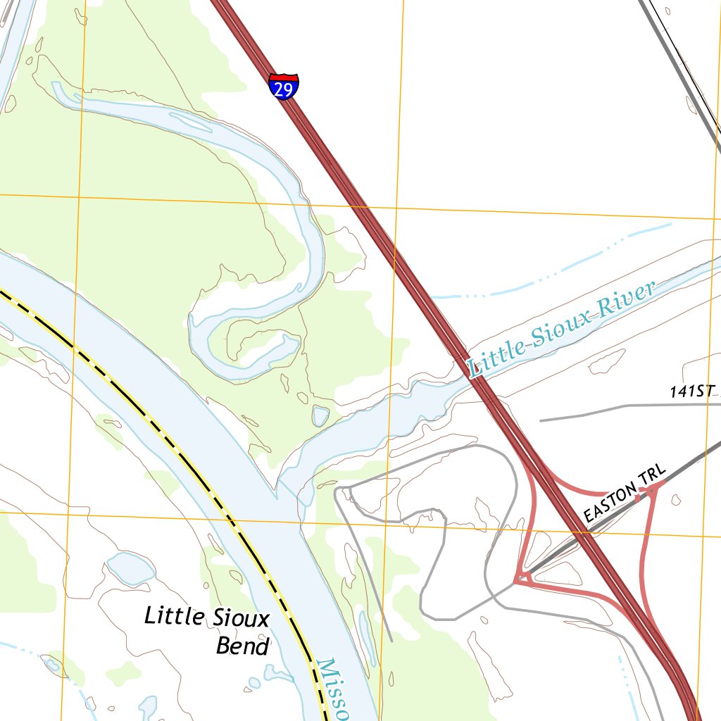 Little Sioux, IA-NE (2013, 24000-Scale) Map by United States Geological ...