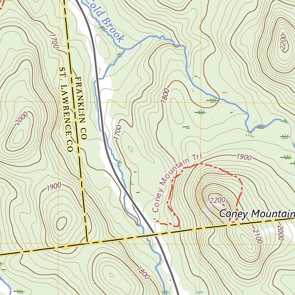 Little Tupper Lake, NY (2023, 24000-Scale) Map by United States ...