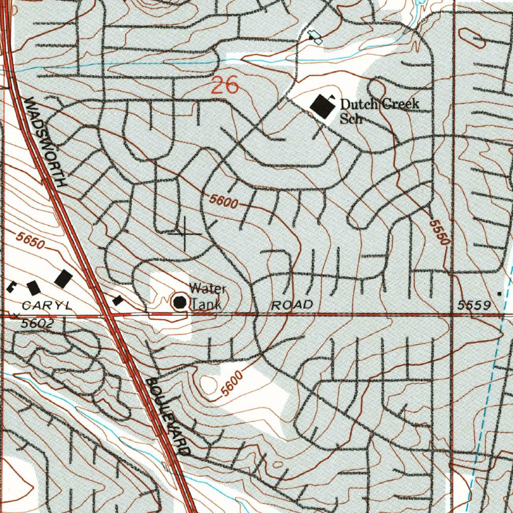 Littleton, CO (1965, 24000-Scale) Map by United States Geological ...