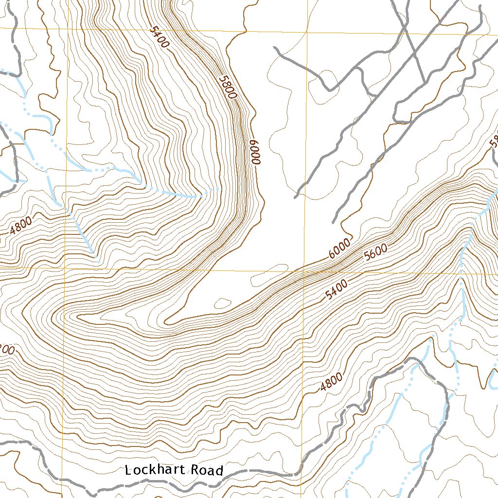 Lockhart Basin, UT (2020, 24000-Scale) Map by United States Geological ...