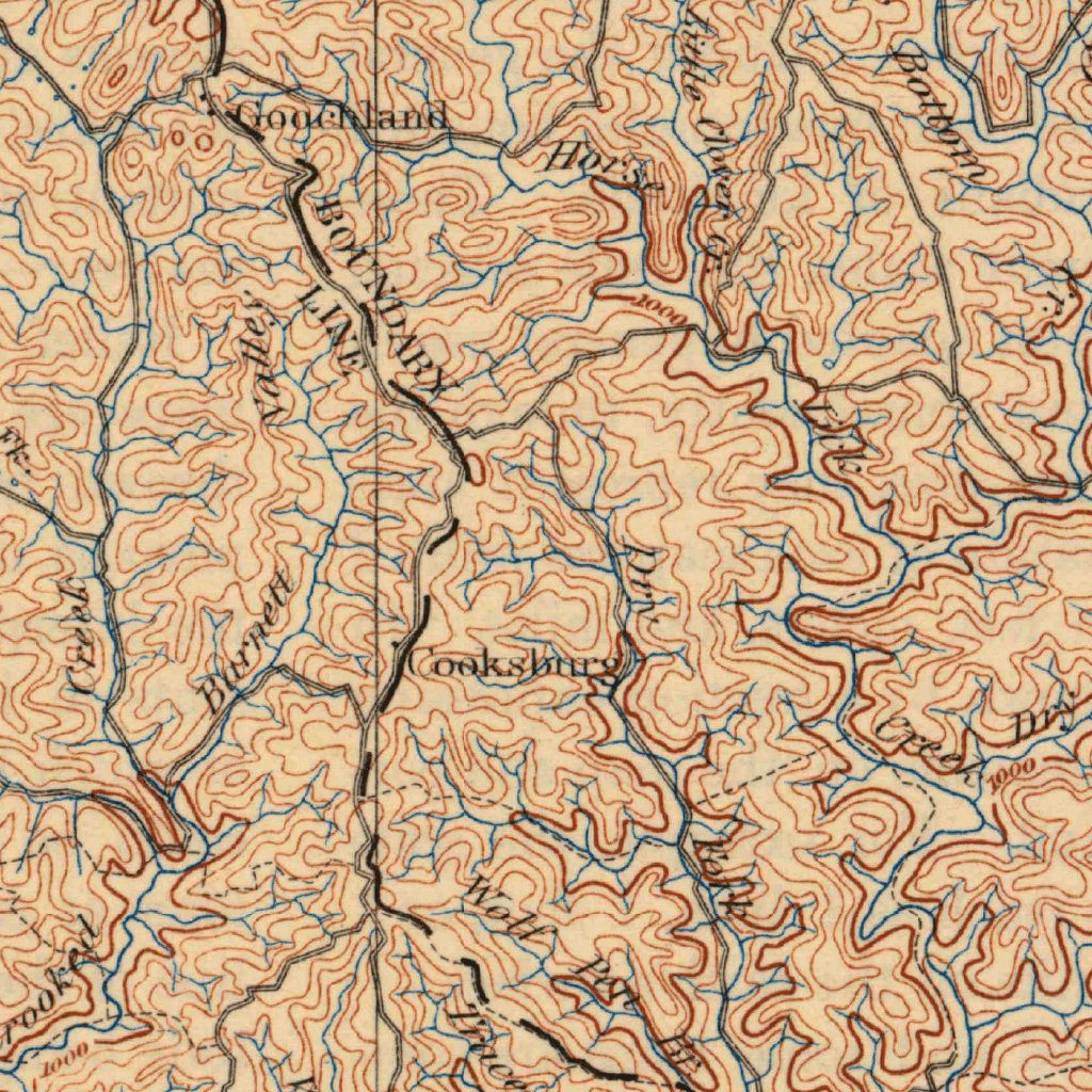London, KY (1897, 125000-Scale) Map by United States Geological Survey ...