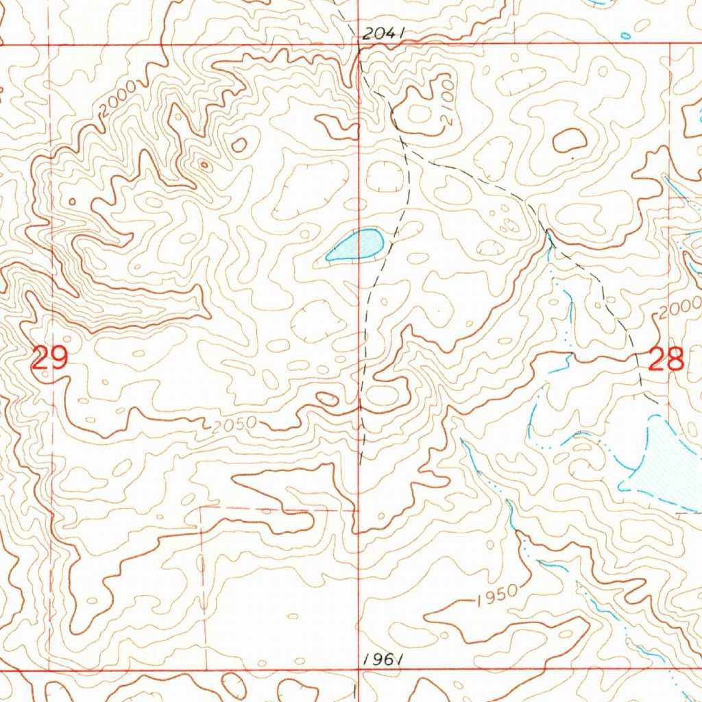Long Lake, SD (1968, 24000-Scale) Map by United States Geological ...