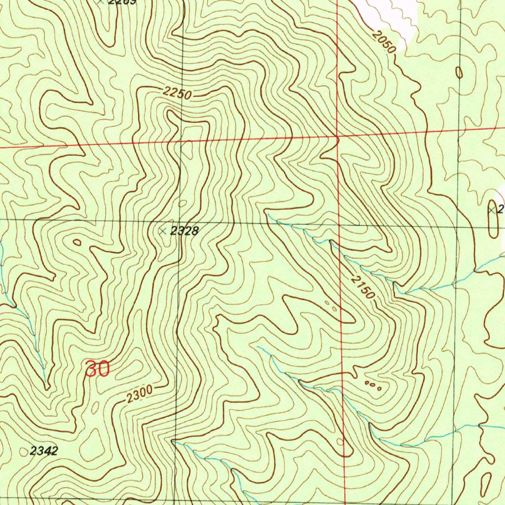 Long Valley Slough, NV (1982, 24000-Scale) Map by United States ...