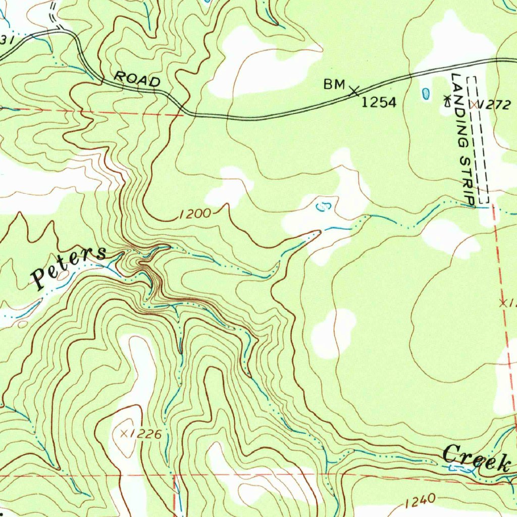 Longhorn Cavern, TX (1967, 24000-Scale) Map by United States Geological ...