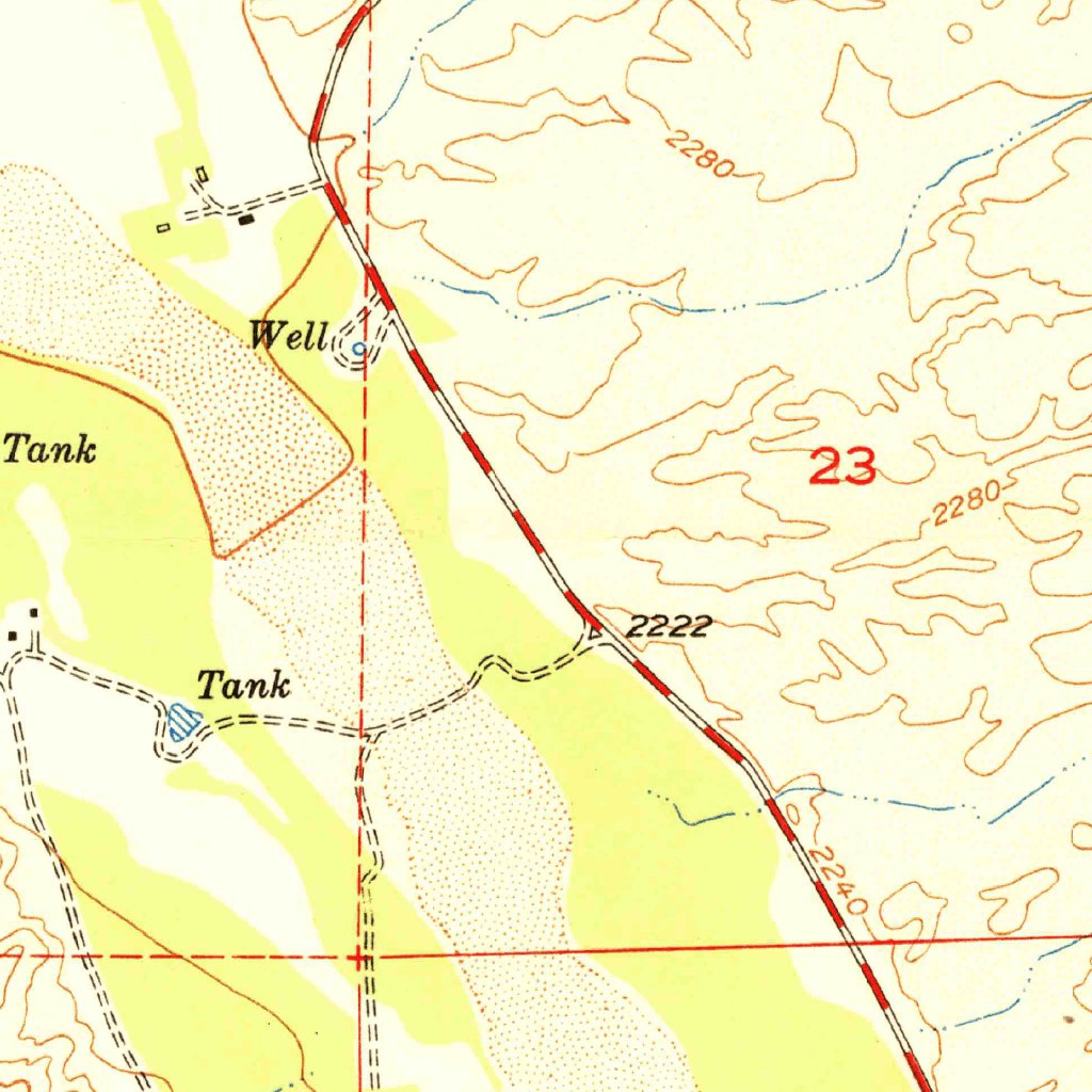 Lookout Mountain, AZ (1950, 24000-Scale) Map by United States ...