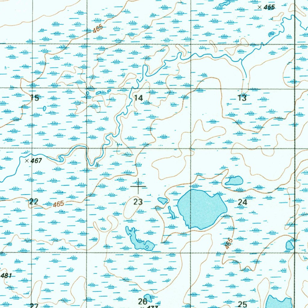 Lookout Ridge A-5, AK (1984, 63360-Scale) Map by United States ...