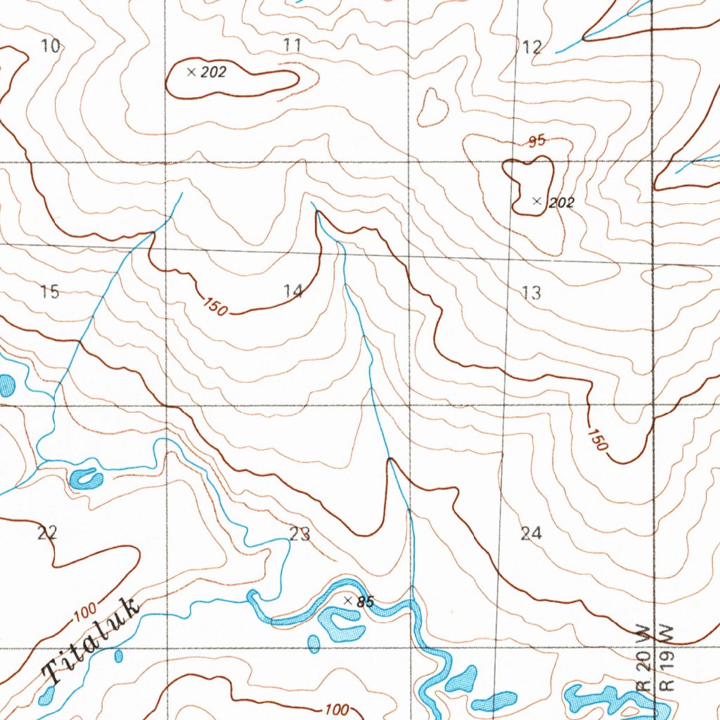 Lookout Ridge C-2, AK (1985, 63360-Scale) Map by United States ...