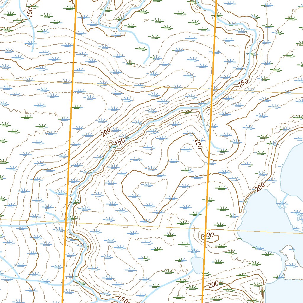 Lookout Ridge D-1 NE, AK (2020, 25000-Scale) Map by United States ...