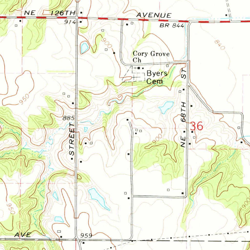 Loring, IA (1972, 24000-Scale) Map by United States Geological Survey ...