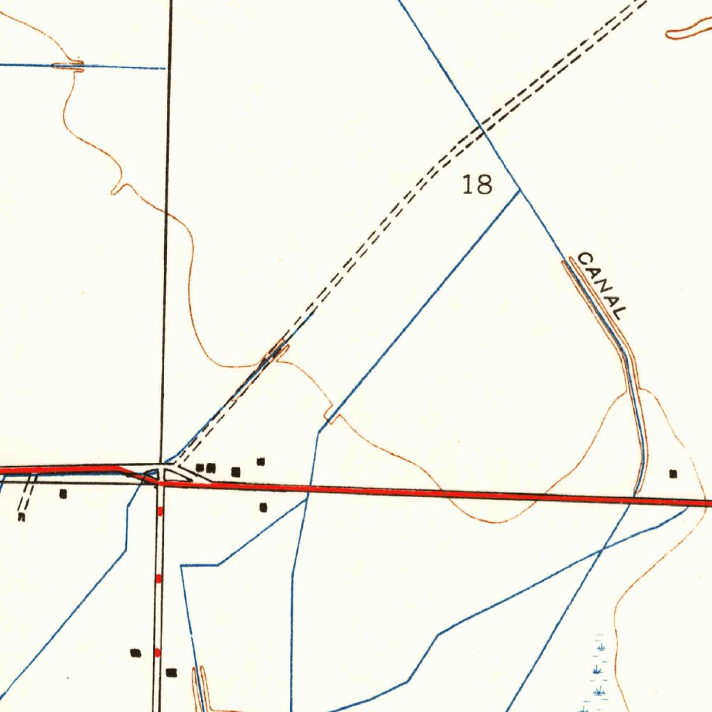 Los Banos, CA (1947, 24000-Scale) Map by United States Geological ...