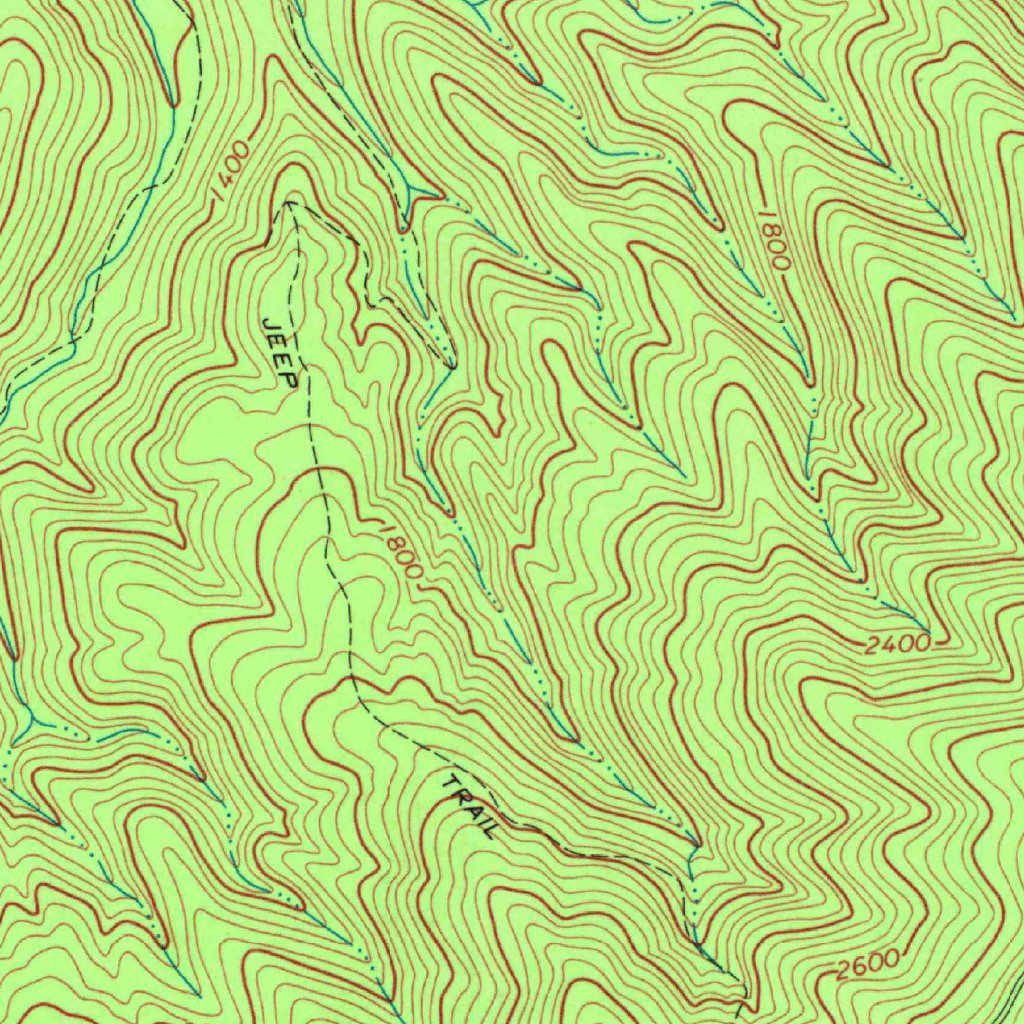 Lost River State Park, WV (1967, 24000-Scale) Map by United States ...