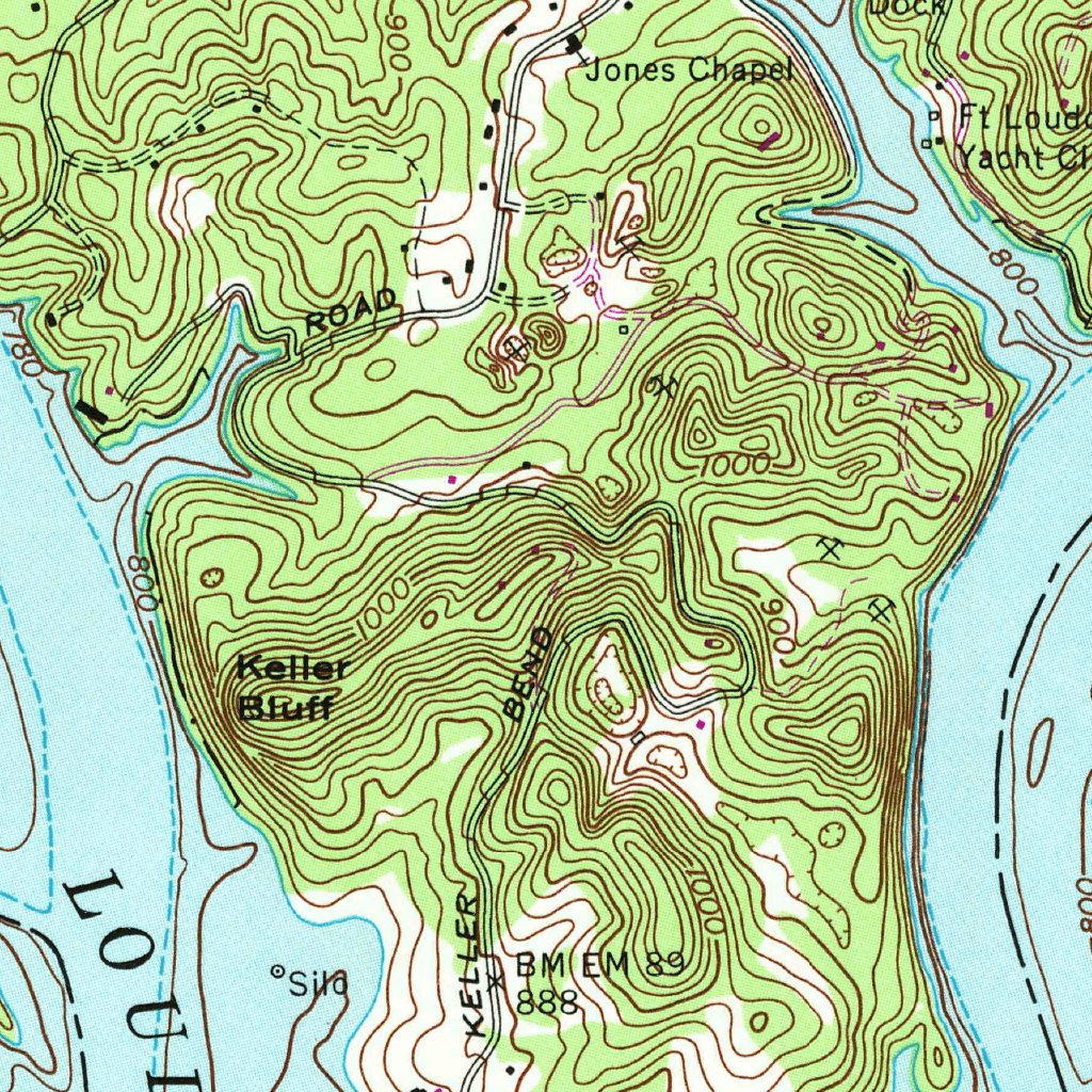 Louisville, TN (1968, 24000-Scale) Map by United States Geological ...