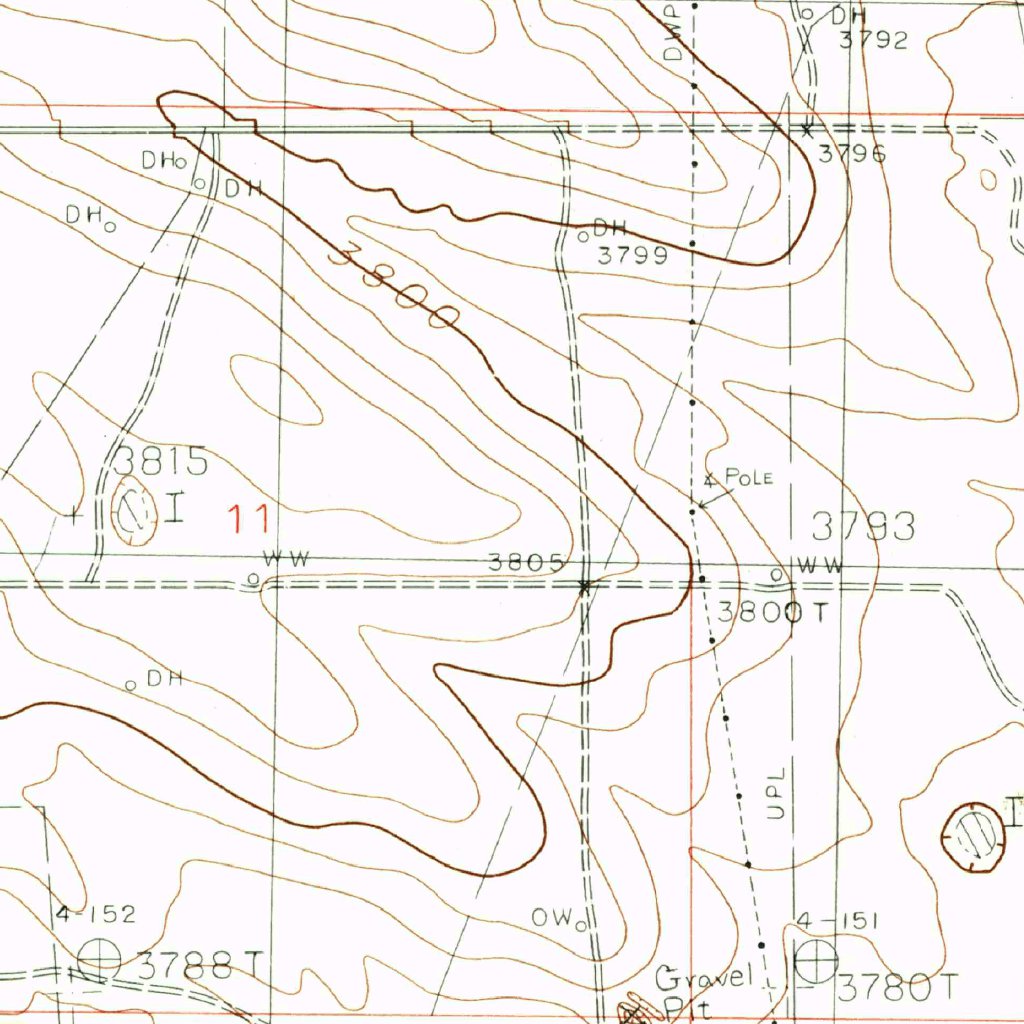 Lovington SE, NM (1985, 24000-Scale) Map by United States Geological ...