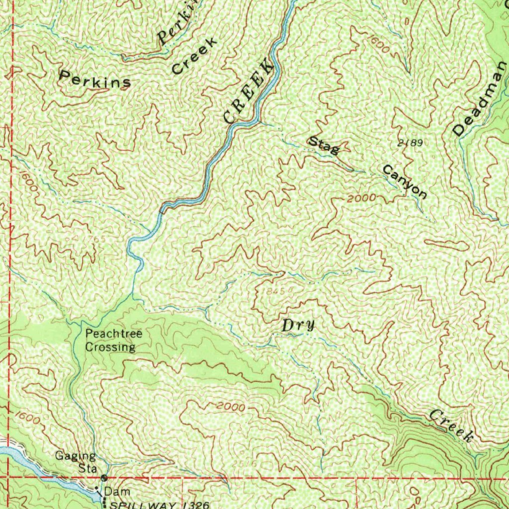 Lower Lake, CA (1958, 62500-Scale) Map by United States Geological ...