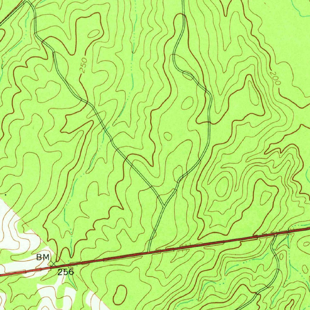 Lowery, GA (1974, 24000-Scale) Map by United States Geological Survey ...