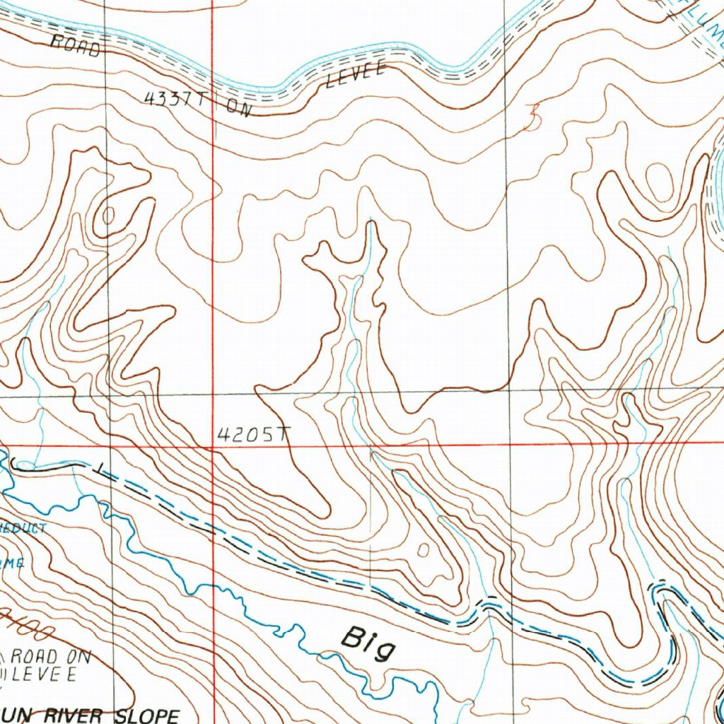 Lowry, MT (1987, 24000-Scale) Map by United States Geological Survey ...