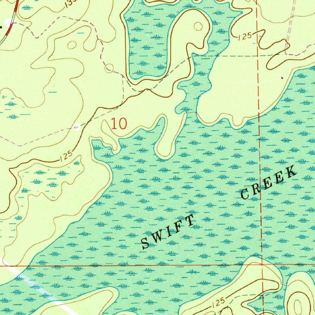 Lulu, FL (1966, 24000-Scale) Map by United States Geological Survey ...