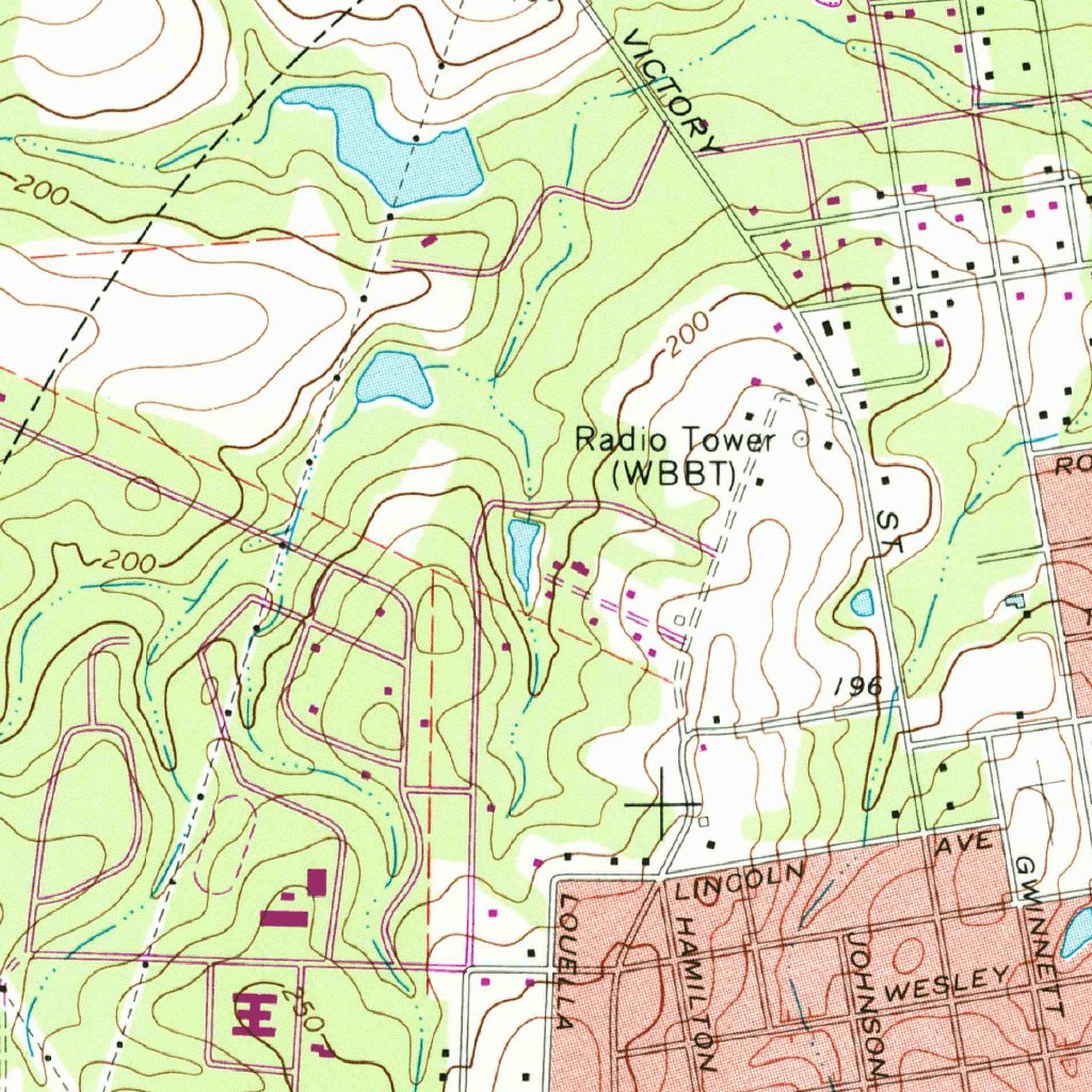 Lyons, GA (1970, 24000-Scale) Map by United States Geological Survey ...