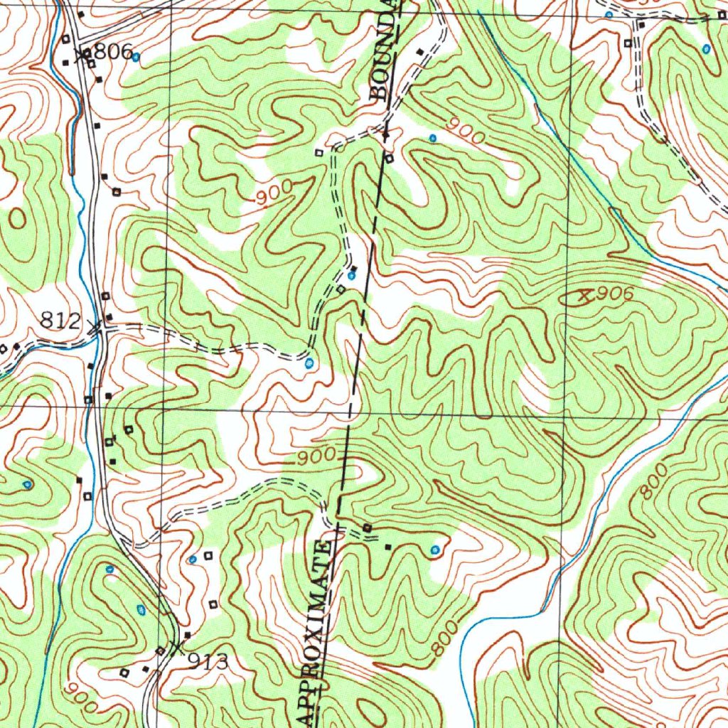 Mackville, KY (1953, 24000-Scale) Map by United States Geological ...