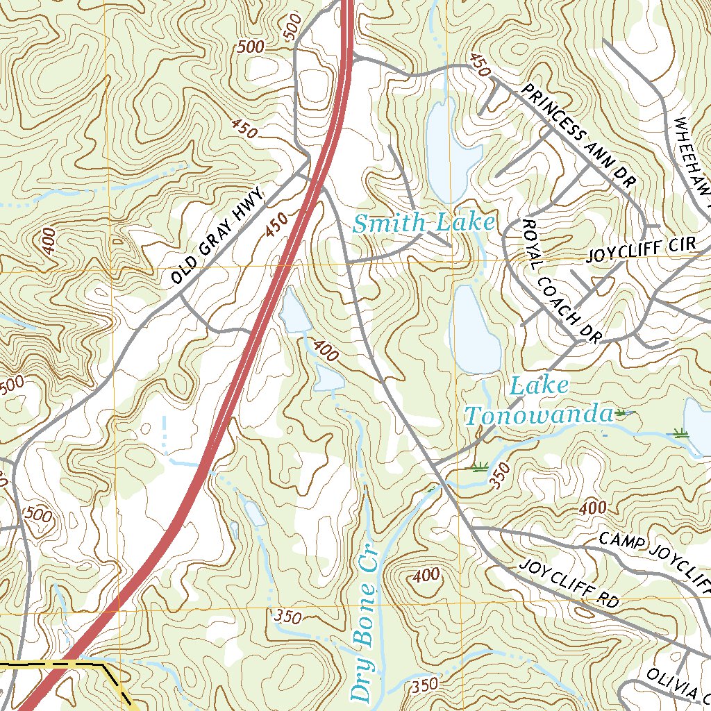Macon NE, GA (2020, 24000-Scale) Map by United States Geological Survey ...