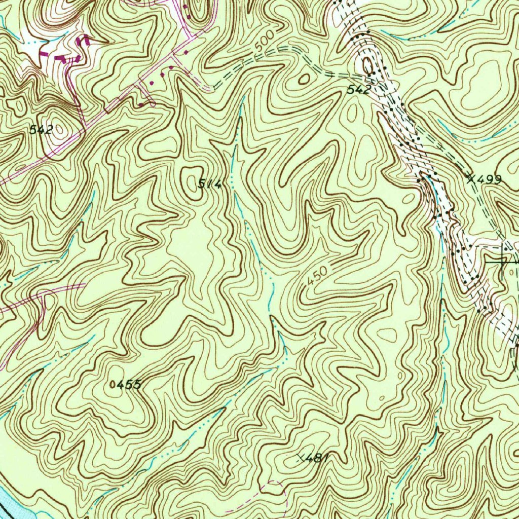 Macon NW, GA (1973, 24000-Scale) Map by United States Geological Survey ...