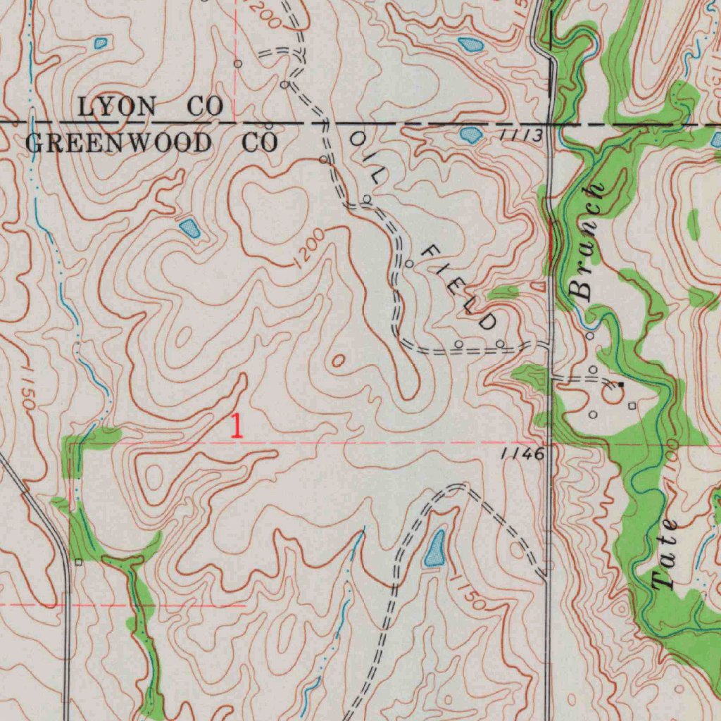 Madison, KS (1973, 24000-Scale) Map by United States Geological Survey ...