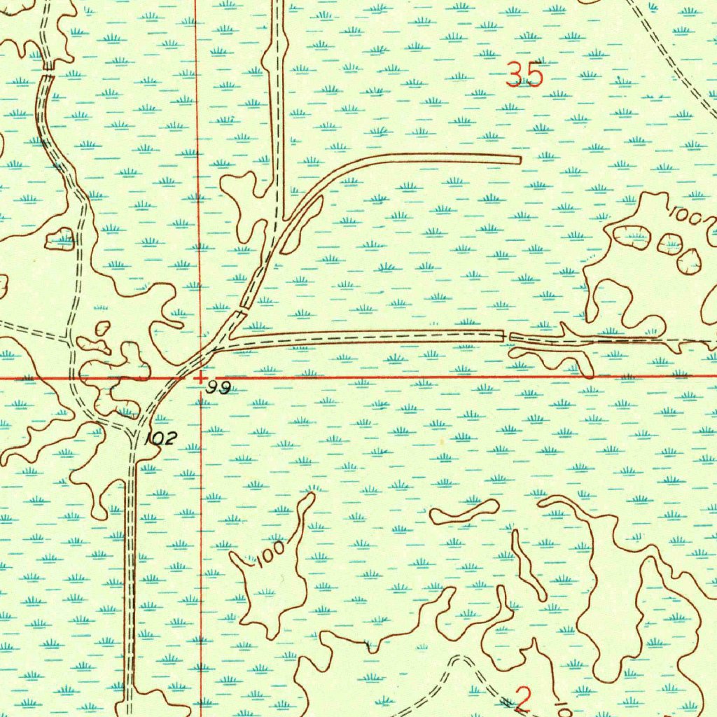 Madison SW, FL (1958, 24000-Scale) Map by United States Geological ...