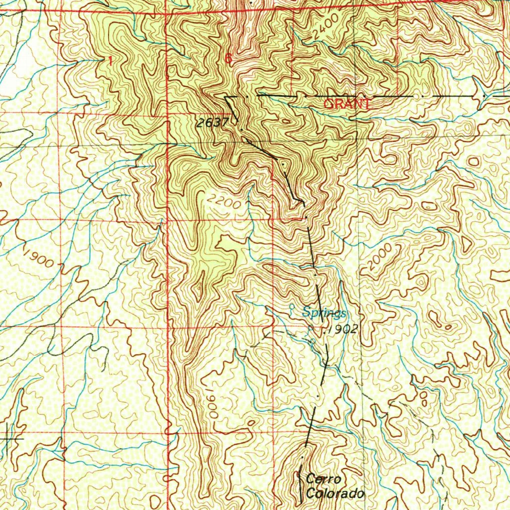 Magdalena, NM (1979, 100000-Scale) Map by United States Geological ...