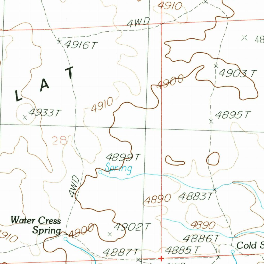 Magic Reservoir West, ID (1986, 24000-Scale) Map by United States ...