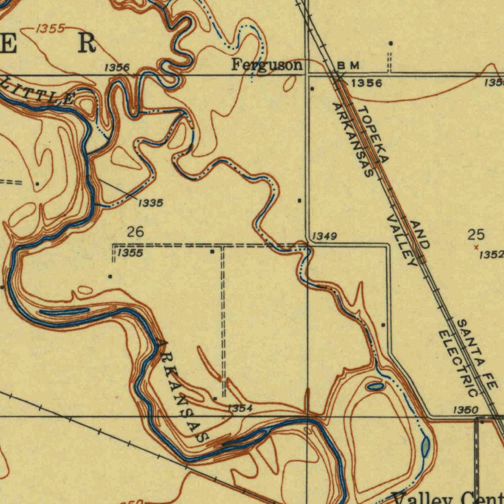 Maize, KS (1941, 31680-Scale) Map by United States Geological Survey ...