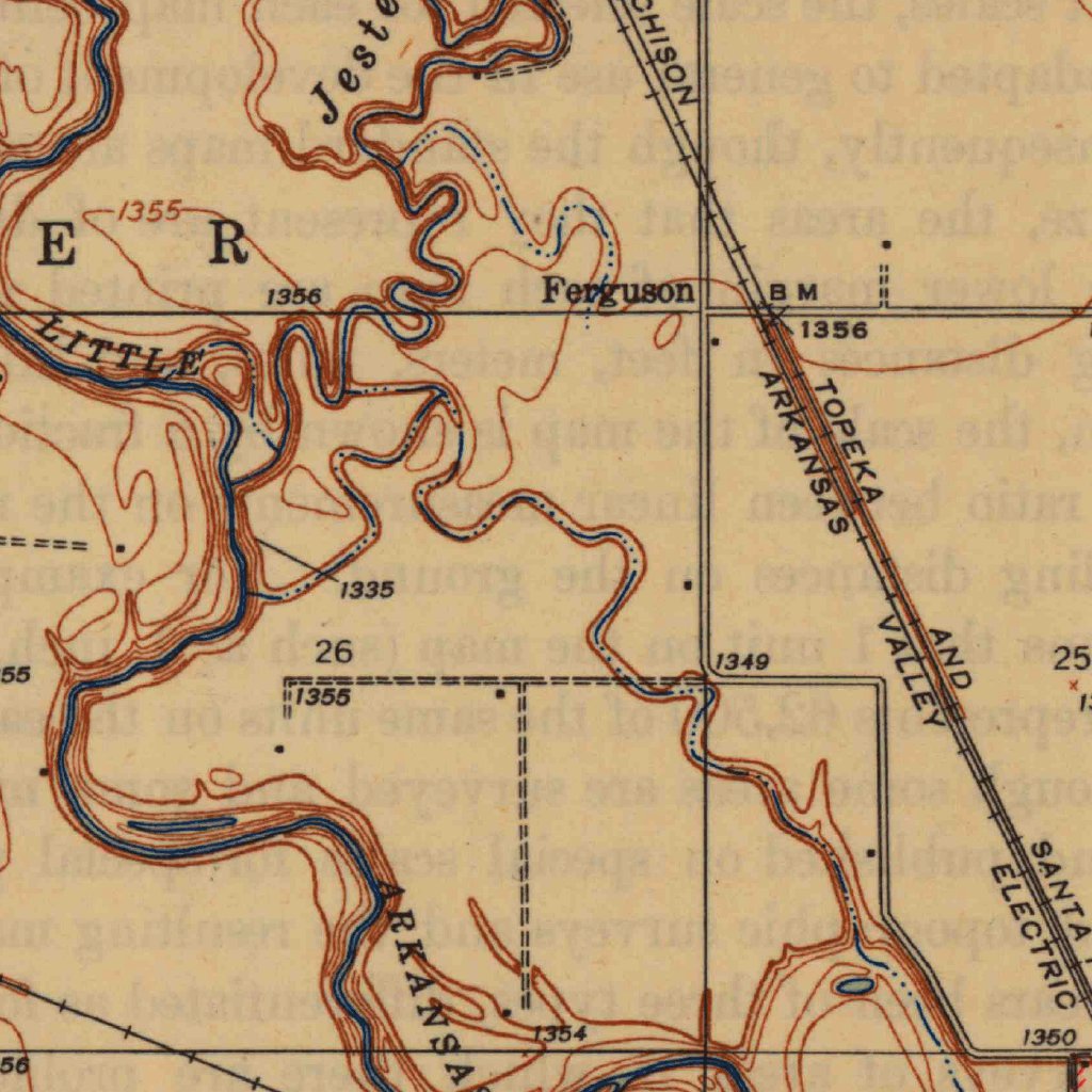 Maize, KS (1942, 31680-Scale) Map by United States Geological Survey ...