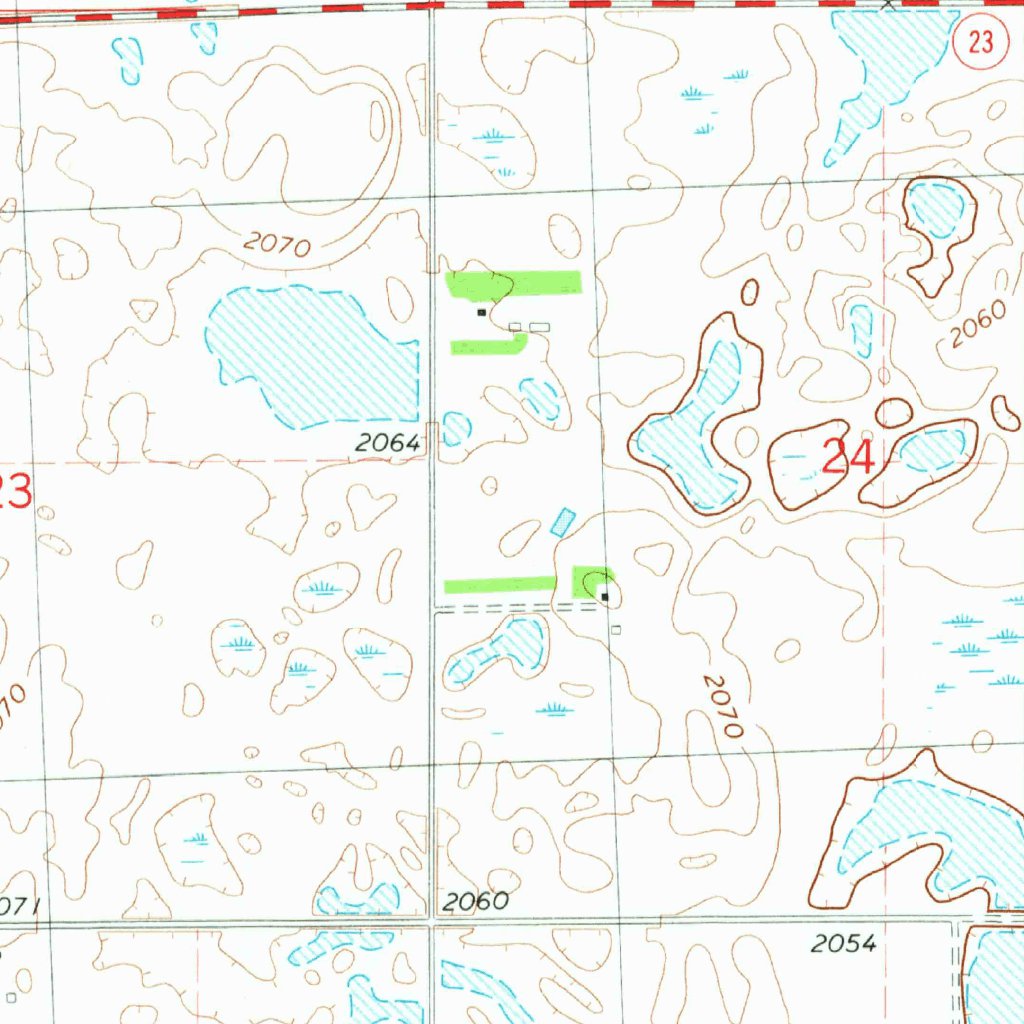 Makoti, ND (1980, 24000-Scale) Map by United States Geological Survey ...