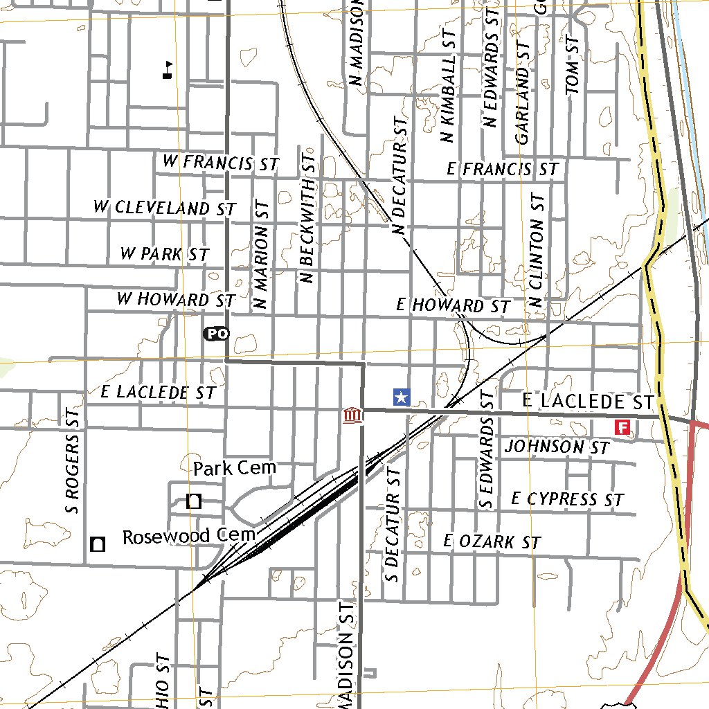 Malden, MO (2021, 24000-Scale) Map by United States Geological Survey ...