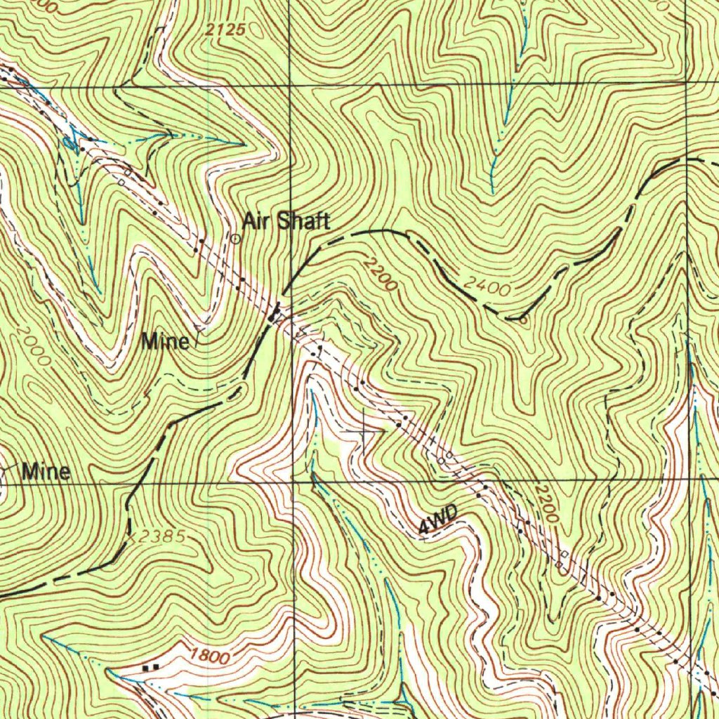Mallory, WV (1996, 24000-Scale) Map by United States Geological Survey ...